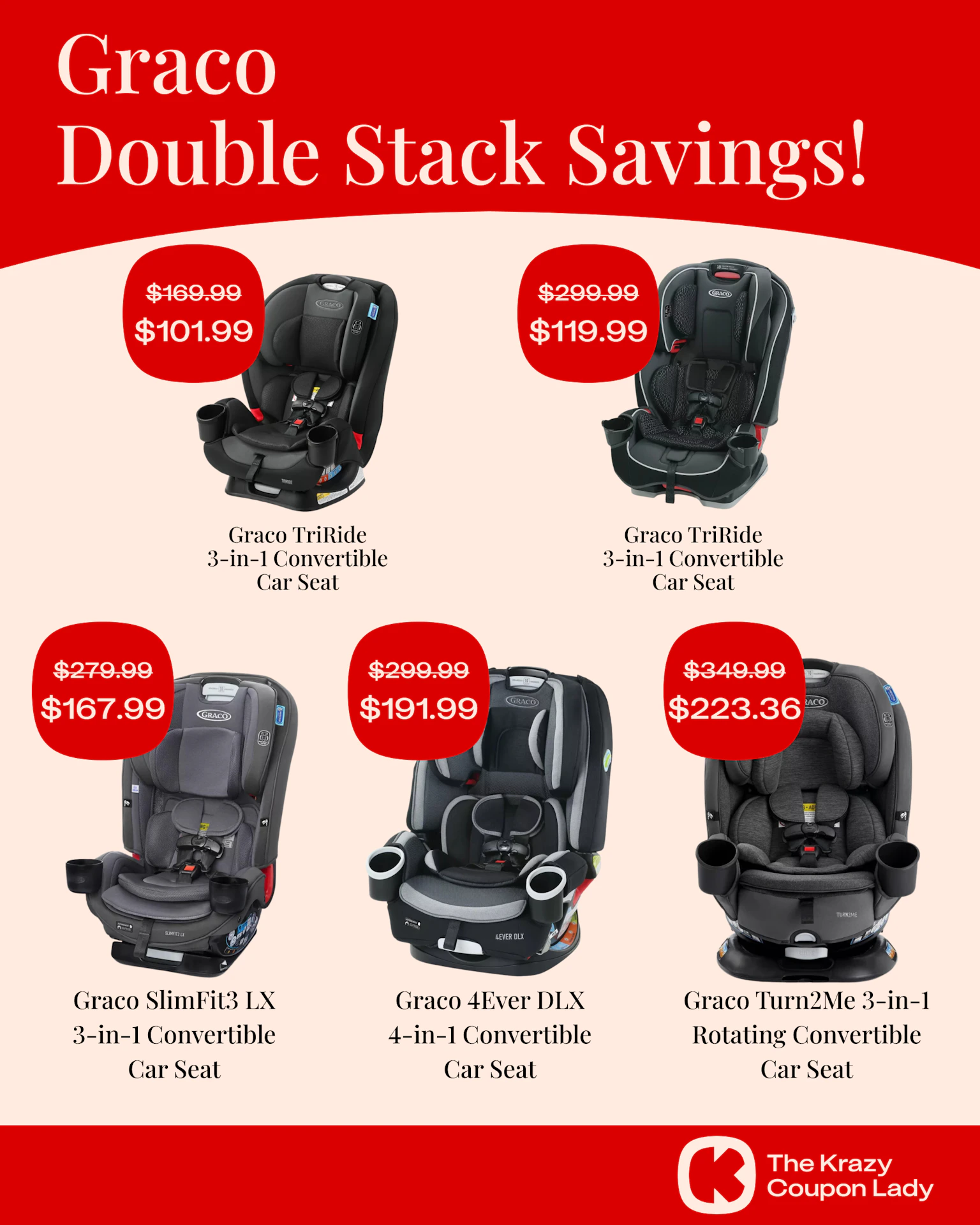 Save Up to 40% off Graco Car Seats at Target - The Krazy Coupon Lady