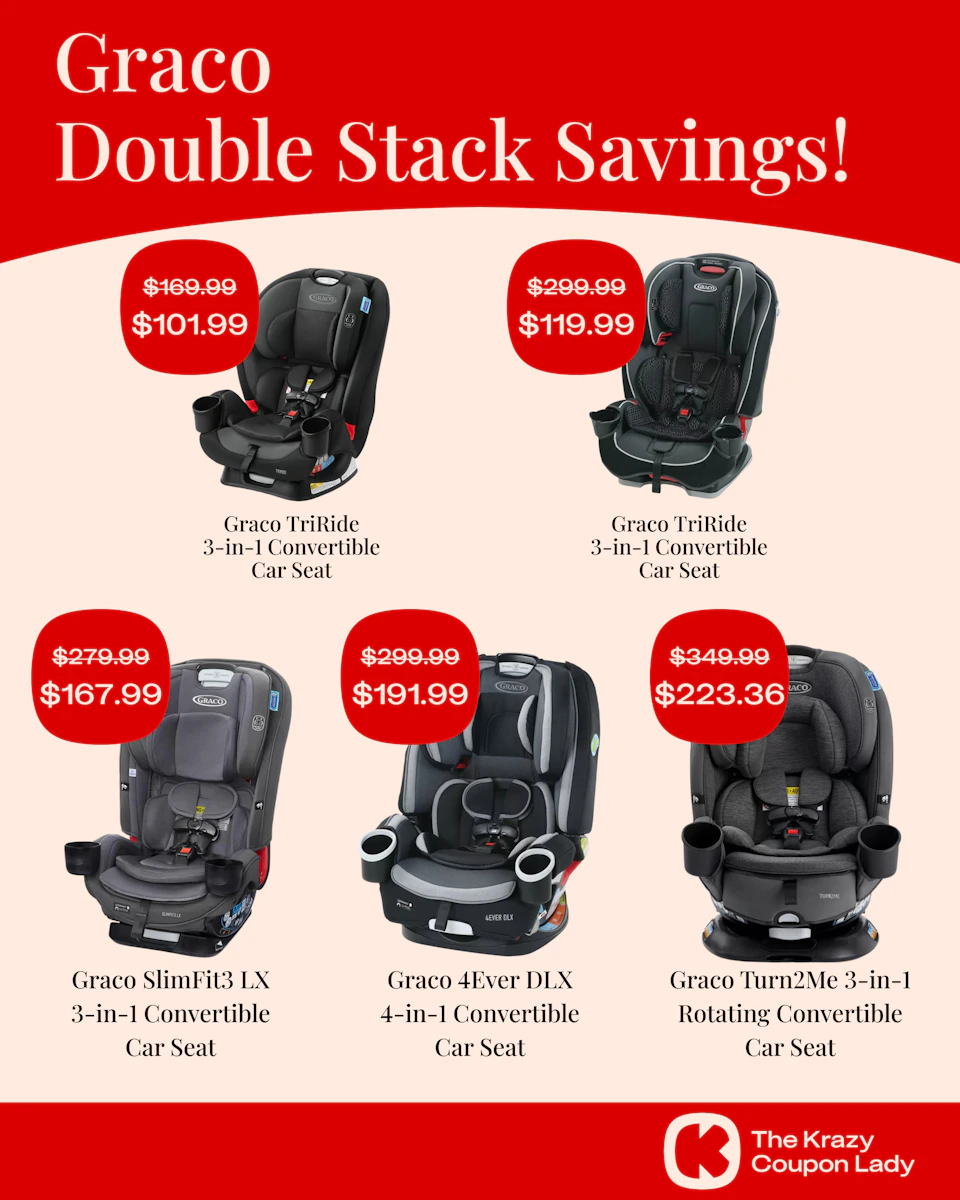 Save Up to 40% off Graco Car Seats at Target - The Krazy Coupon Lady
