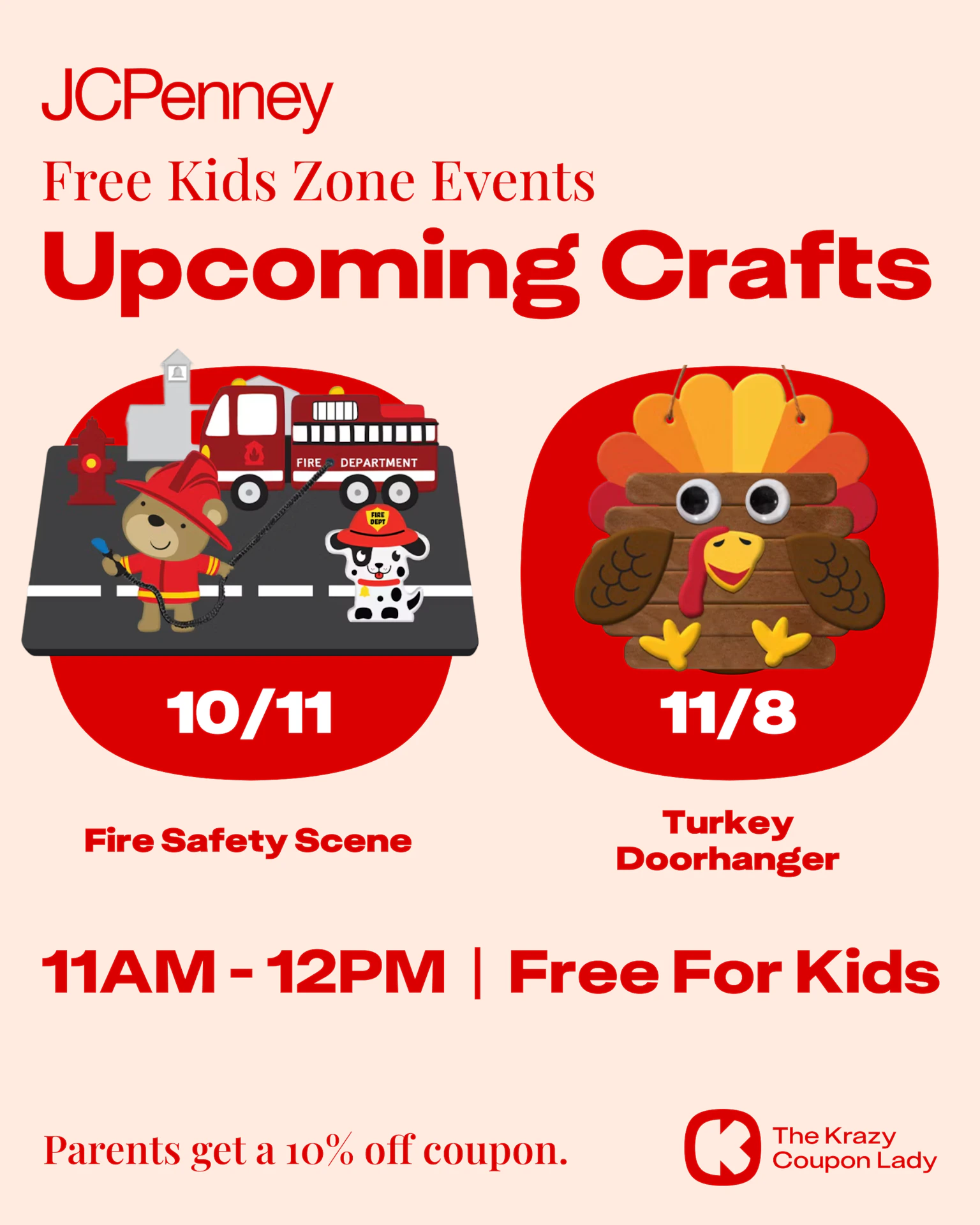 JCPenney Kids Zone Events 2025: Oct. 11 Make a Fire Safety Scene - The ...