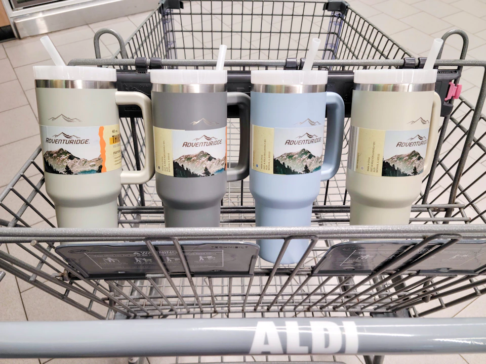 New Aldi Stanley Tumbler Dupe Arrived Nov. 13 - The Krazy Coupon Lady