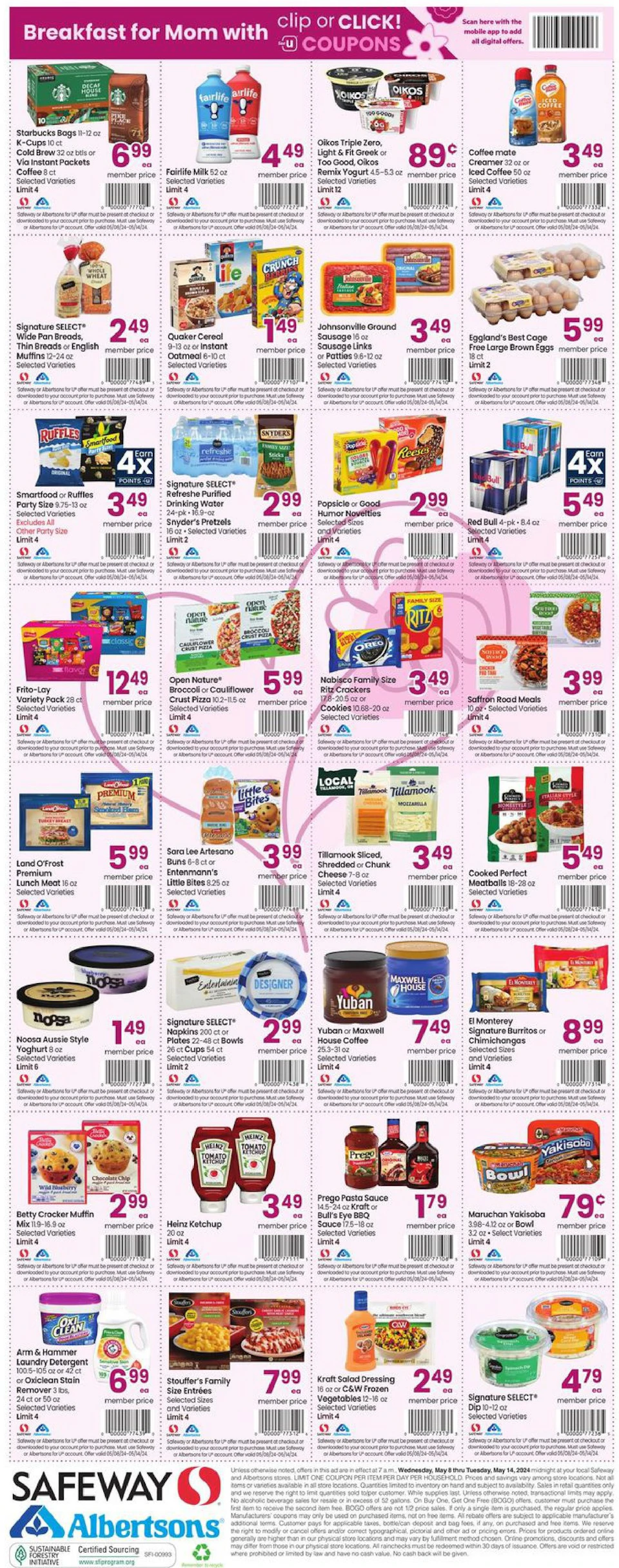 Safeway Weekly Ad: May 8 - 14, 2024 - The Krazy Coupon Lady