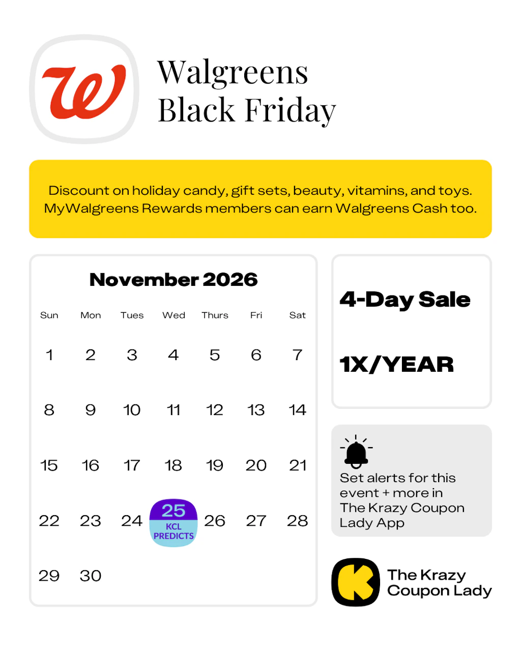Walgreens Black Friday 2026 Deals: Dates, myWalgreens Offers, and Cyber ...