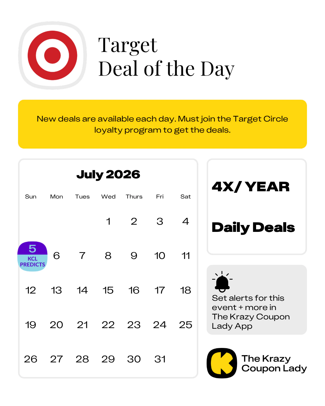 Target Deal of the Day Schedule: Confirmed Dates, Top Deals, and How to ...