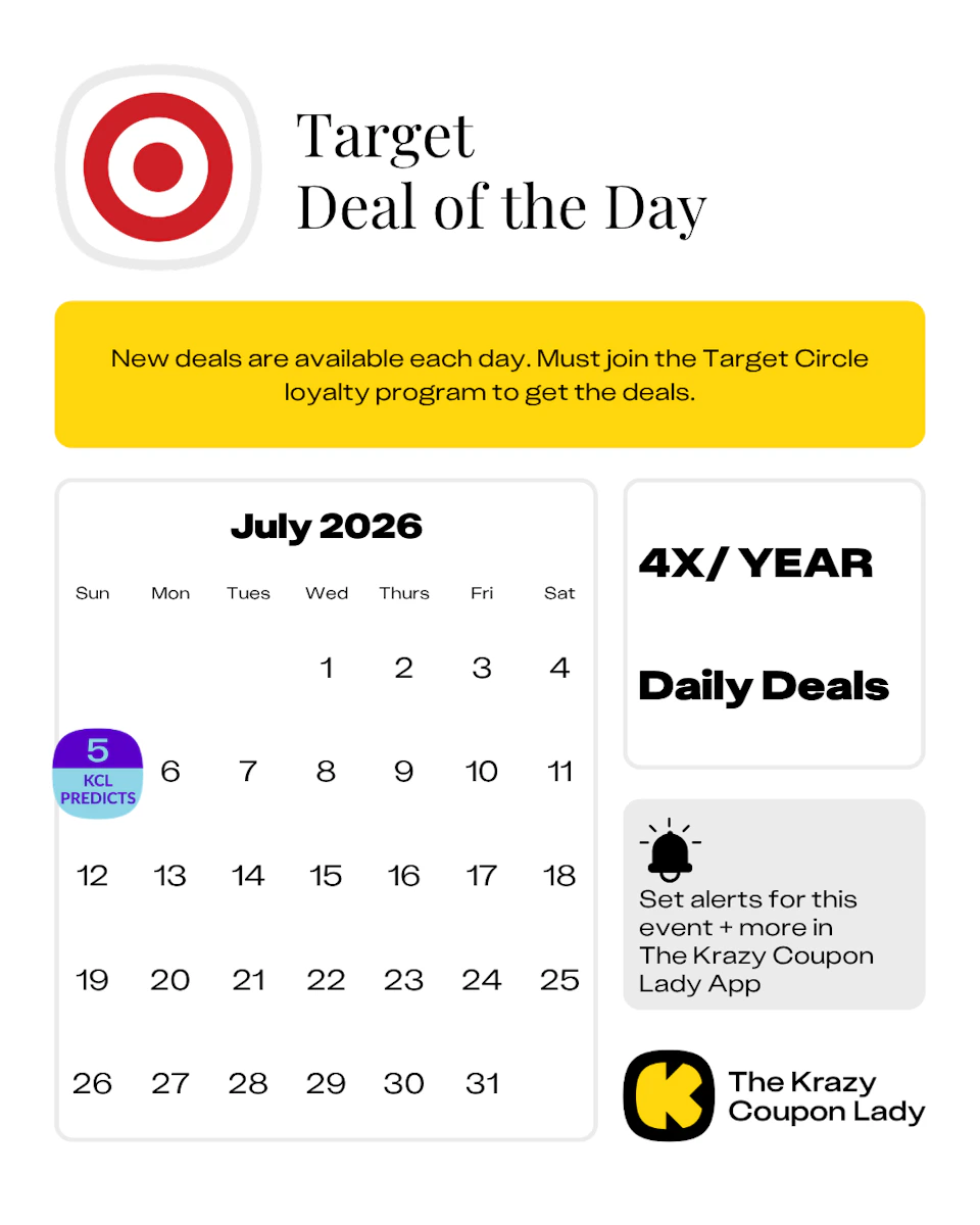 Target Deal of the Day Schedule: Confirmed Dates, Top Deals, and How to ...