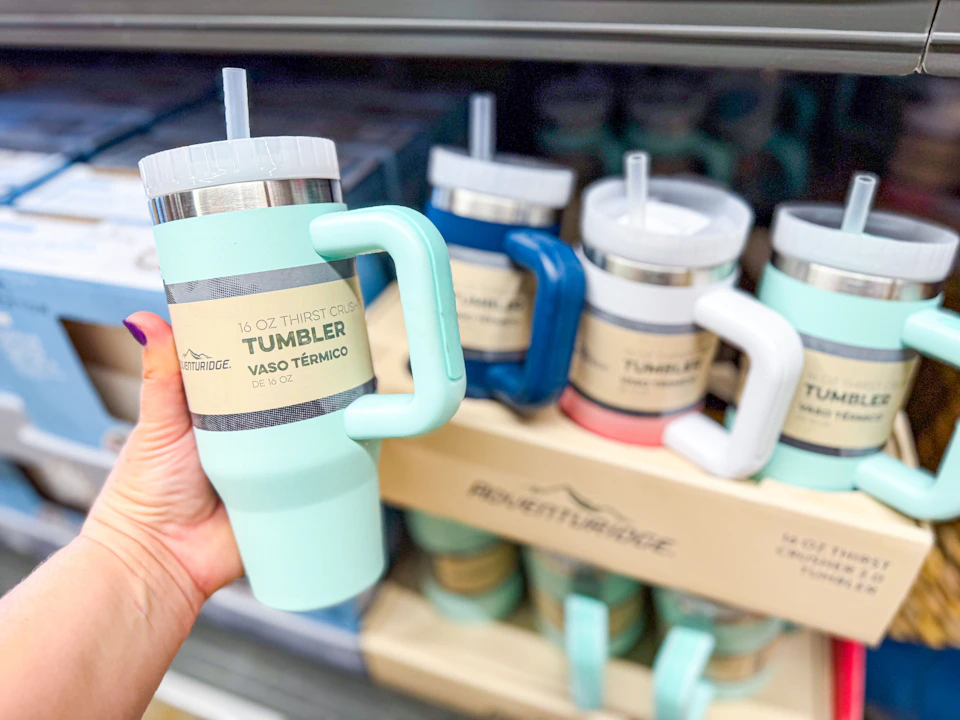 New Aldi Stanley Tumbler Dupe Arrived Nov. 13 - The Krazy Coupon Lady