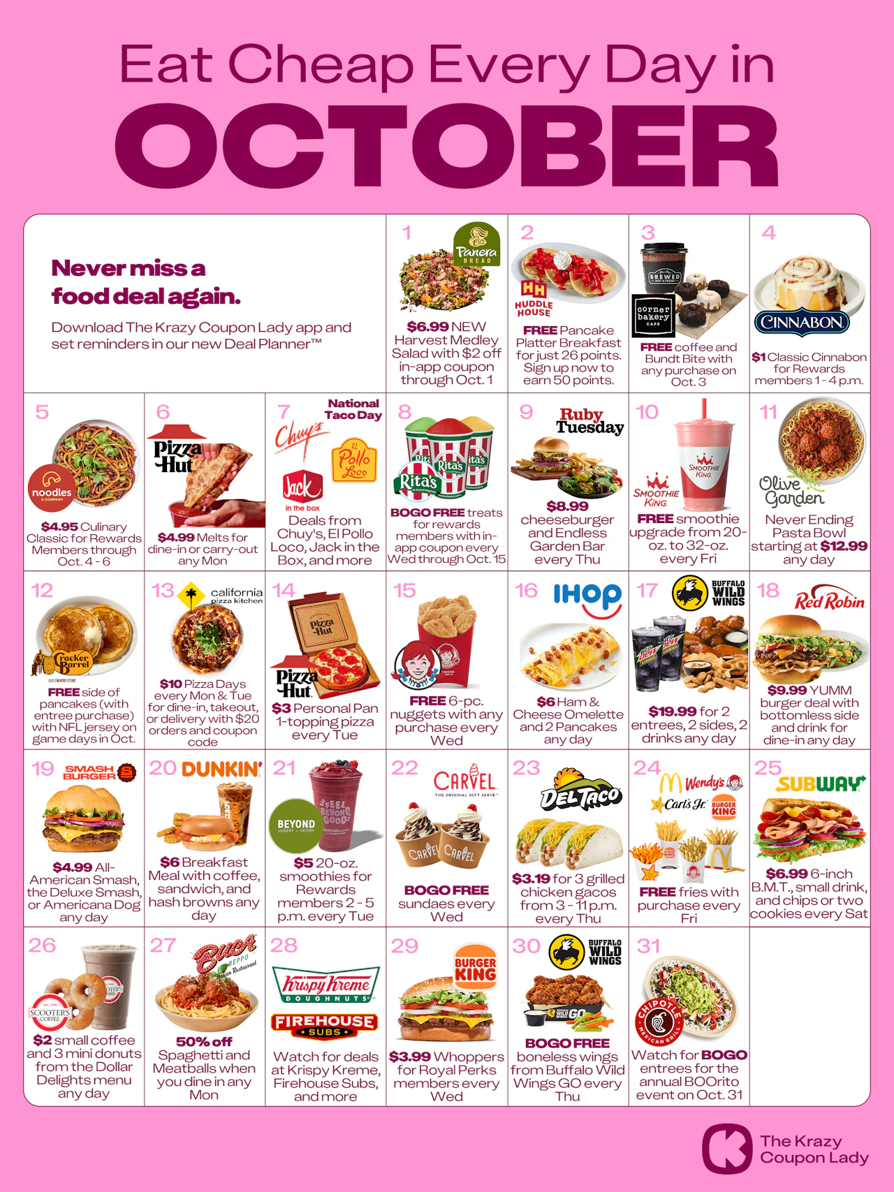 100+ Food Deals Near Me: Where to Find the Best Food Deals This Week ...
