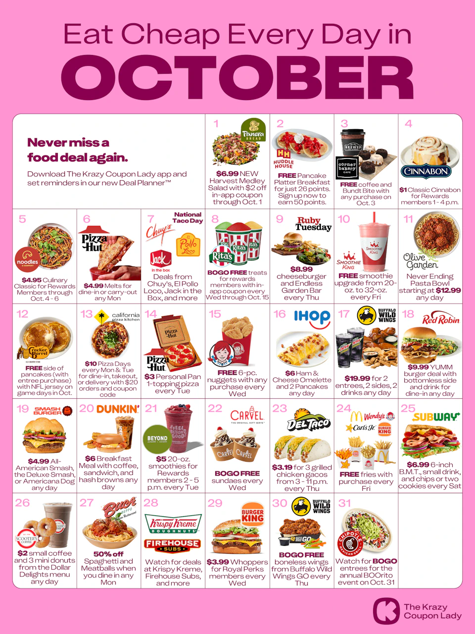 100+ Food Deals Near Me: Where to Find the Best Food Deals This Week ...