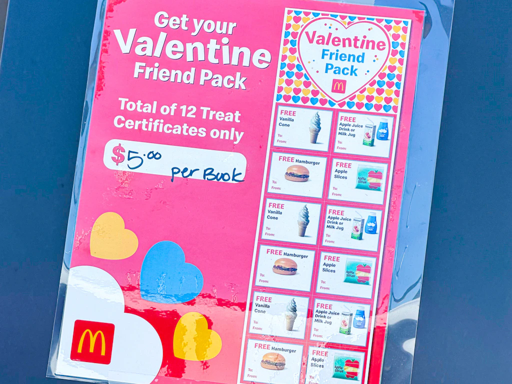 Get the McDonald's Valentine Friend Pack for Free Food Coupons - The ...