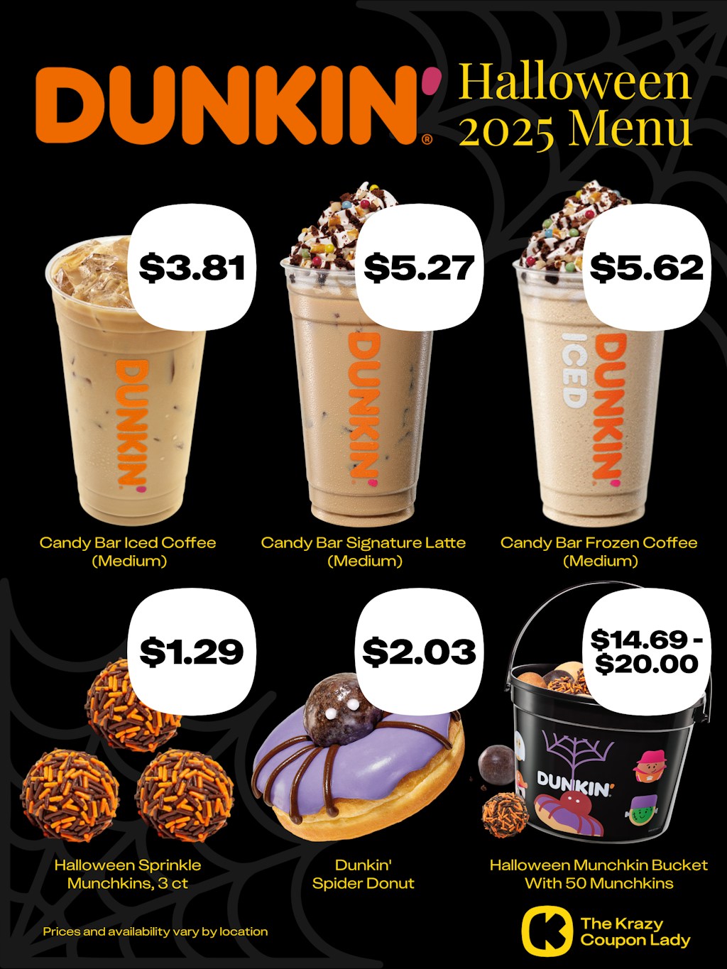 Dunkin' Halloween Buckets Are Here and Selling Out - The Krazy Coupon Lady
