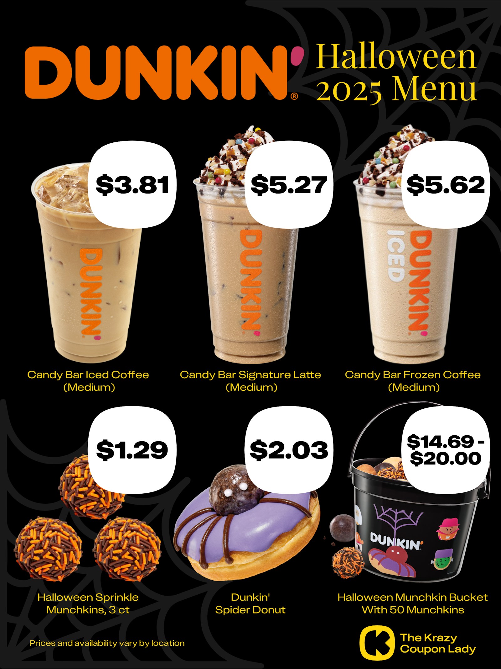 Dunkin' Halloween Buckets Are Here and Selling Out - The Krazy Coupon Lady