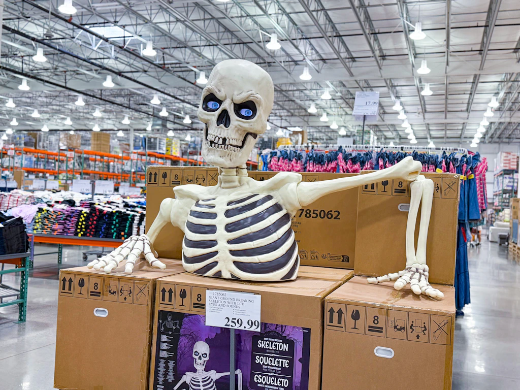 Costco’s $260 Giant Ground Breaking Skeleton Is Back - The Krazy Coupon ...