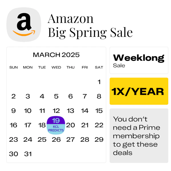 Amazon Big Spring Sale 2025 - The Krazy Coupon Lady