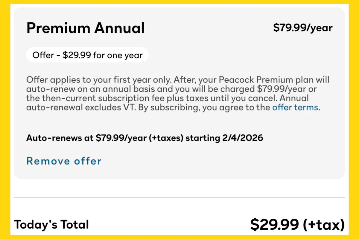 12 Months of Peacock TV Streaming for Just $29.99 (Reg. $79.99) - The ...
