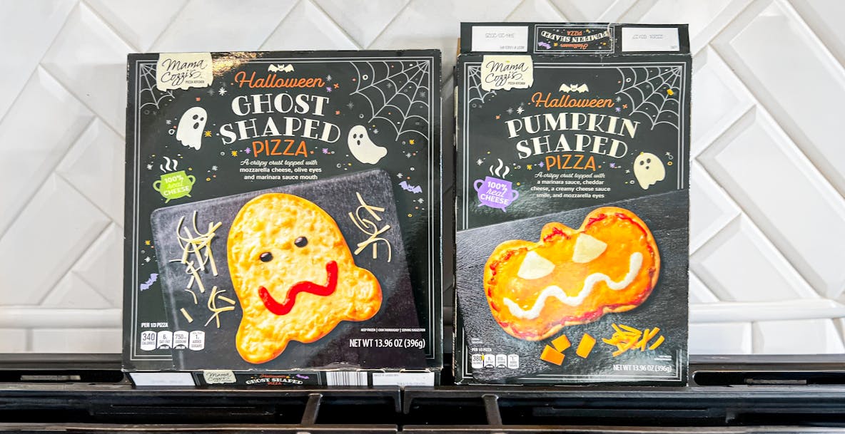 Aldi Halloween Pizza: Ghost & Pumpkin Pizza Shapes Are Here For $4.99 ...