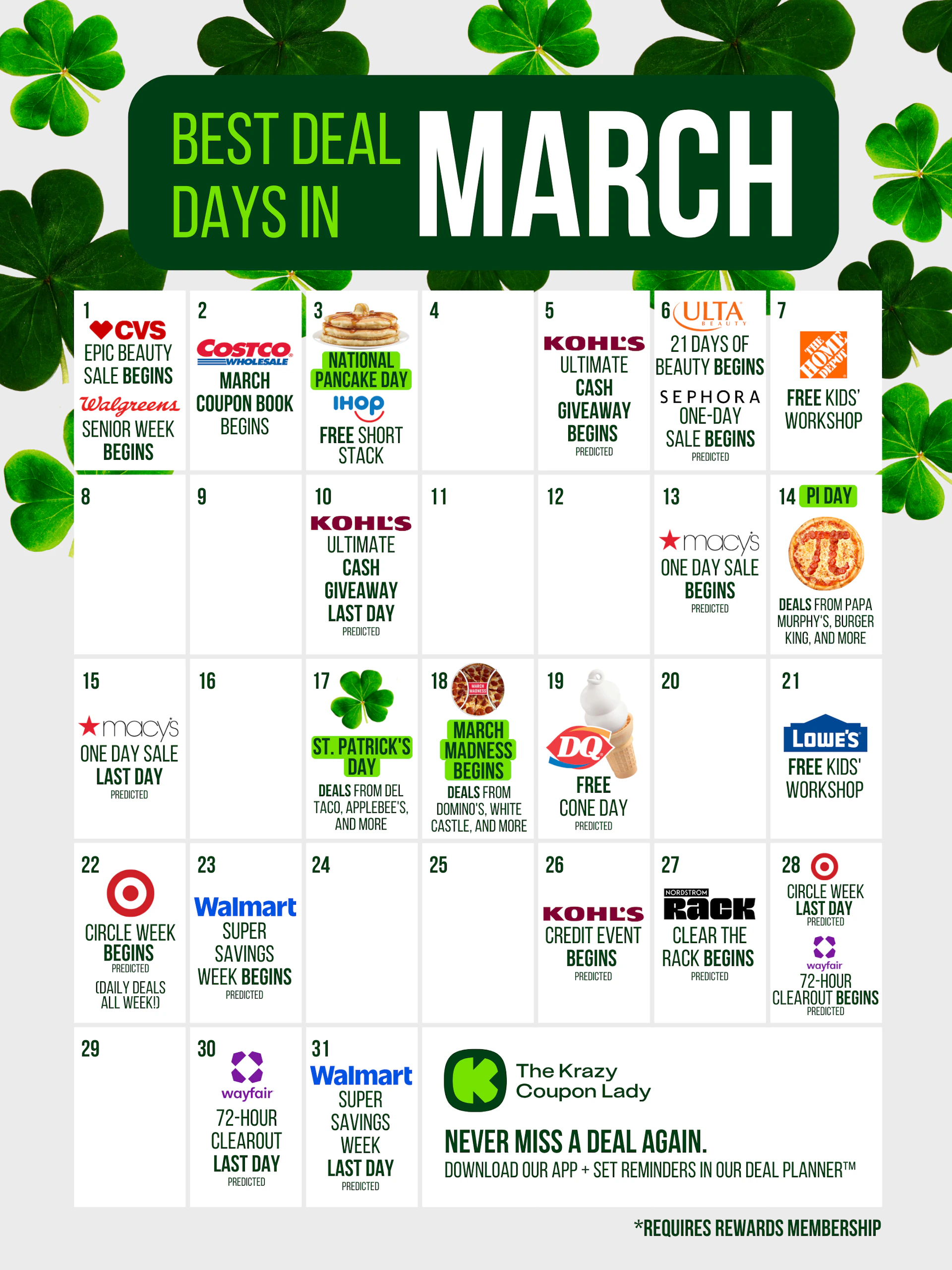 6 Things to Stock Up on in March 2026 - The Krazy Coupon Lady