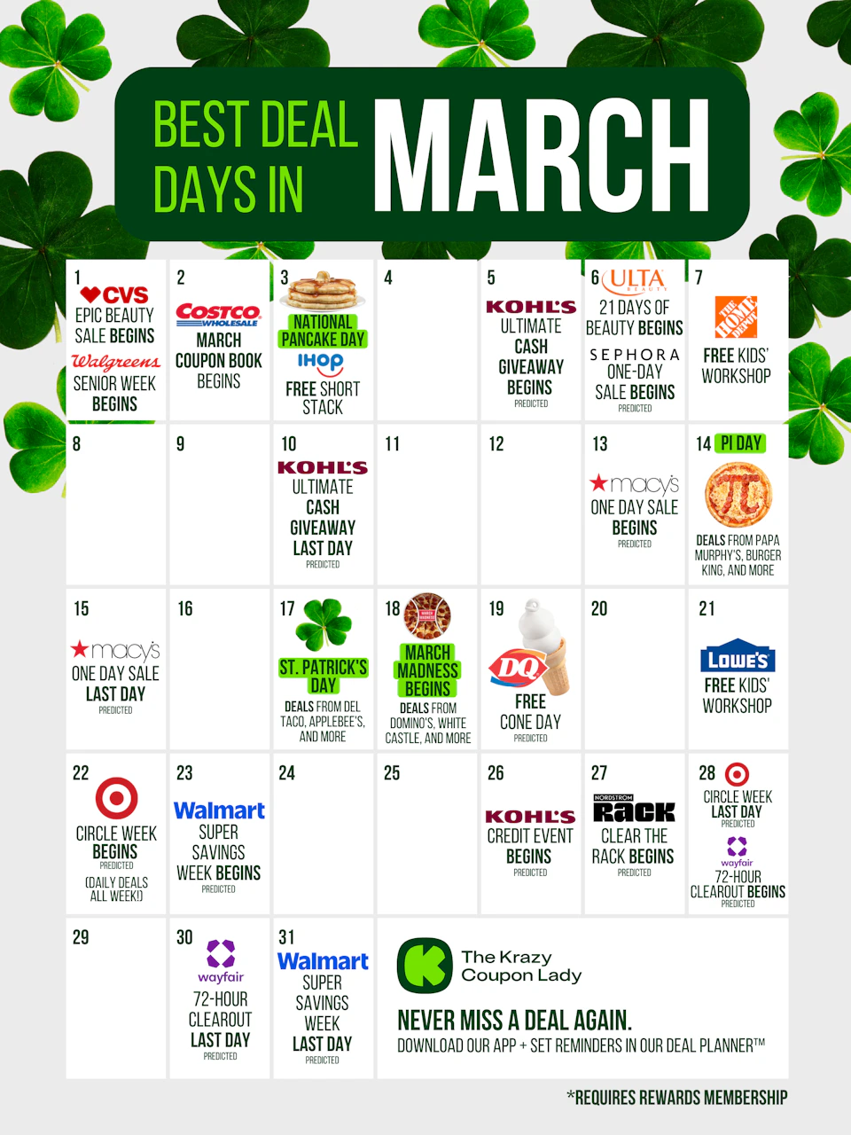 6 Things to Stock Up on in March 2026 - The Krazy Coupon Lady