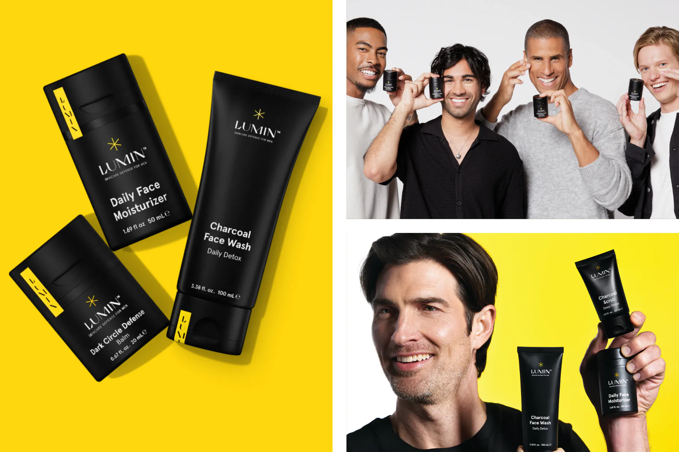 Free Lumin Men's Custom Skin Care Trial Set — Just Pay $7 for Shipping ...