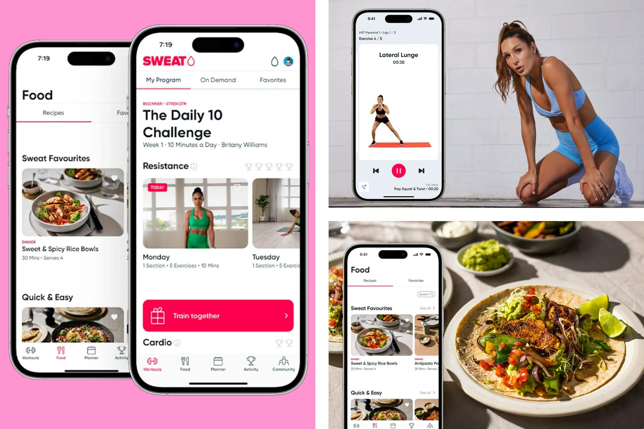 Try the Sweat Fitness App Free for 14 Days + Save 10% on the Next 3 ...