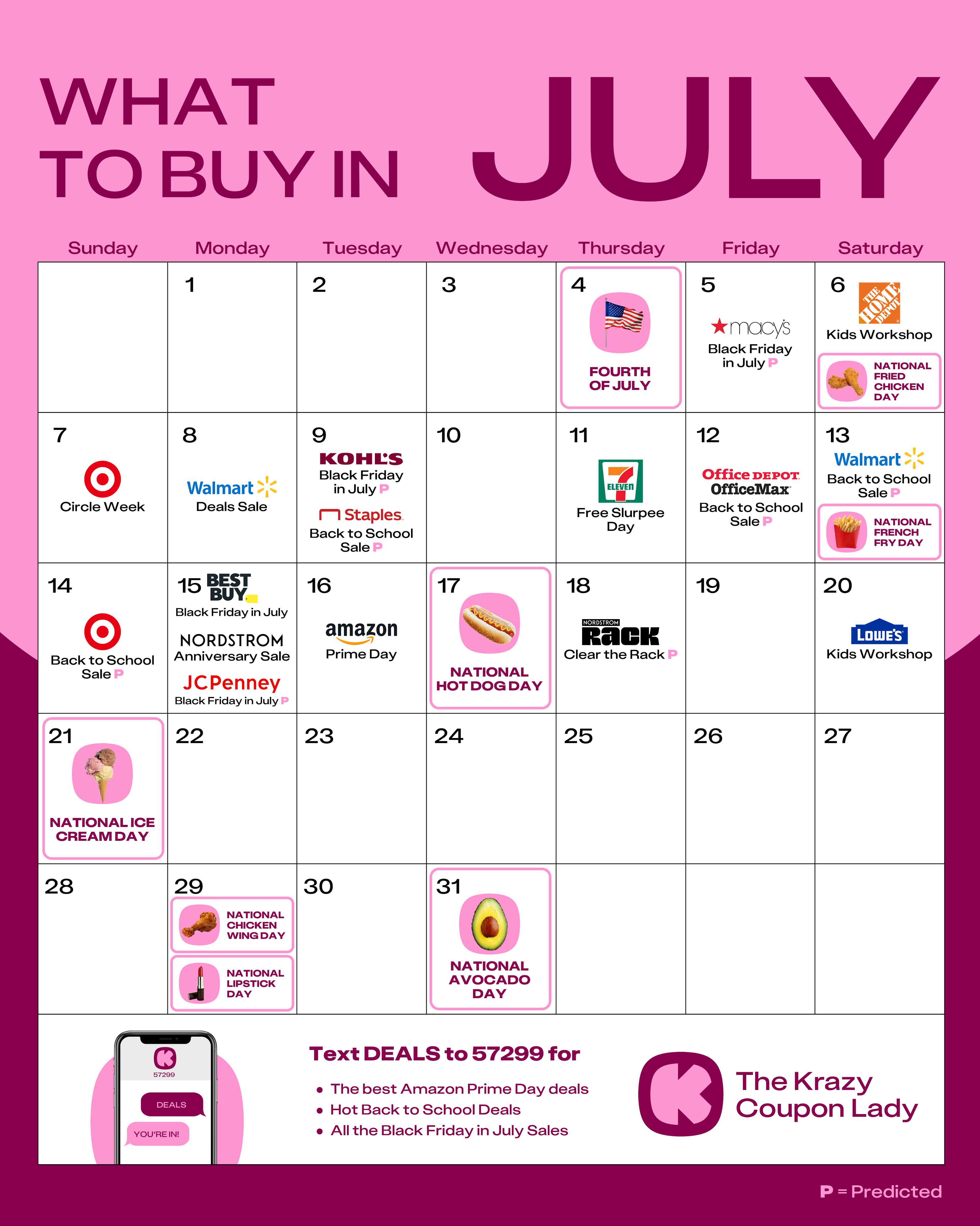 Things to Stock Up on in July 2024 — All the Best Deals This Month ...