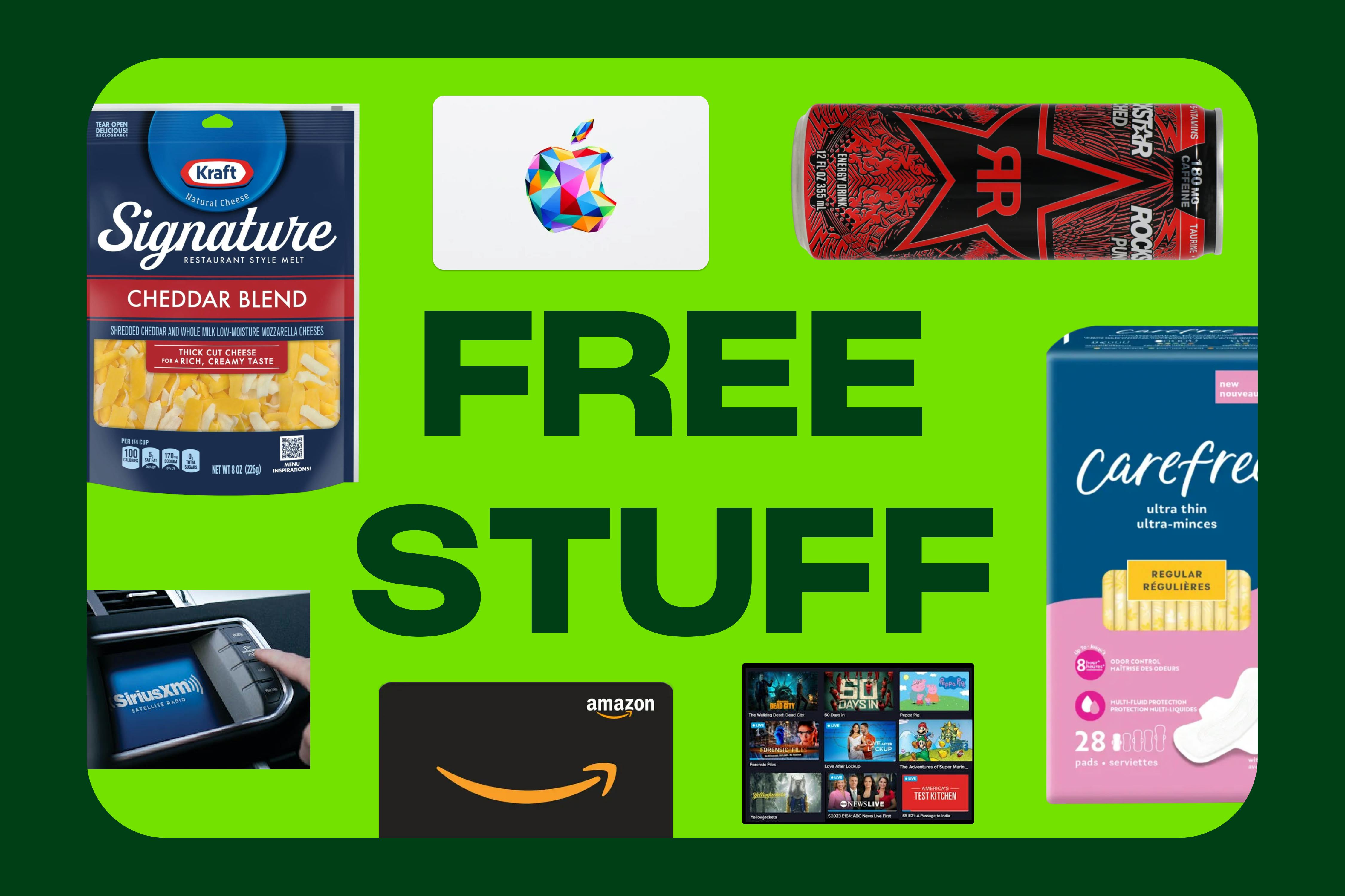 Free Stuff From Brands Like Rockstar, Kraft, Sling, Sirius - The Krazy ...